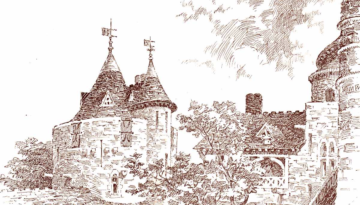 Castell Coch by J M Staniforth – Castell Coch